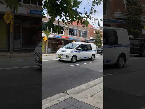 NSW POLICE EB80 PASSING RANDWICK YouTube Debut