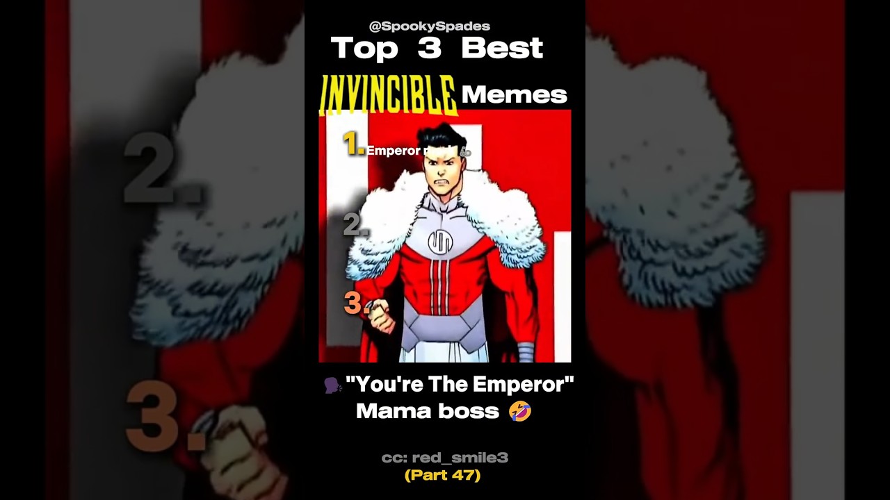 Ranking the Funniest Invincible Memes Part 47 #invincible