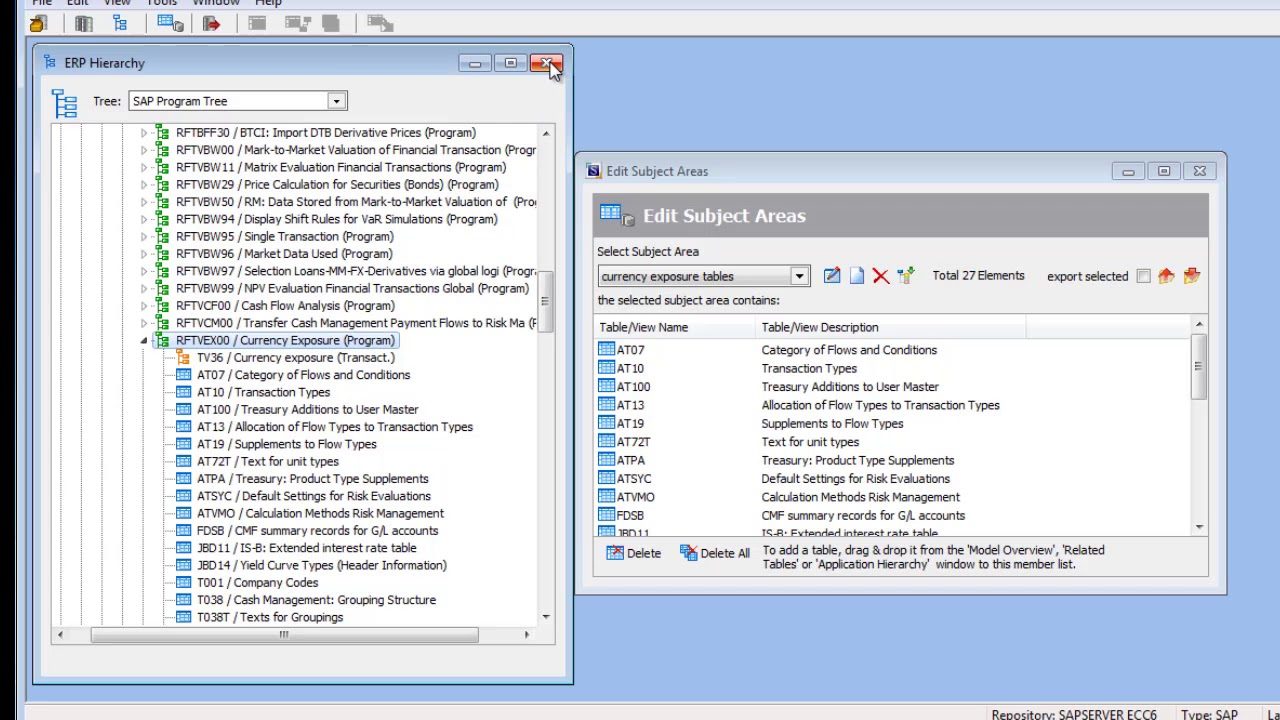 Exploring Metadata in a SAP system with Safyr®