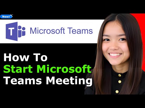 How to Start Microsoft Teams Meeting 2025 (Step By Step)