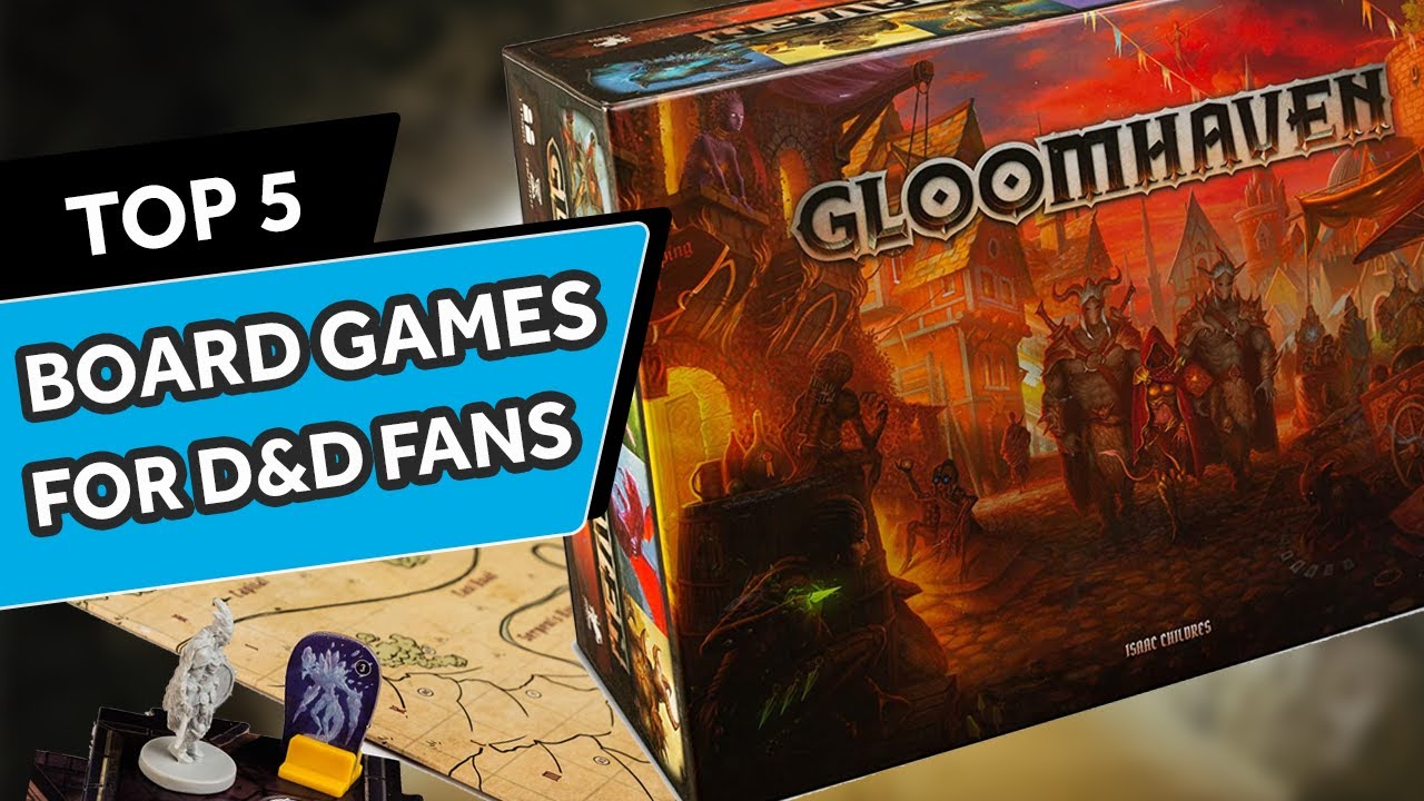 Top 5 Board Games for D&D Fans