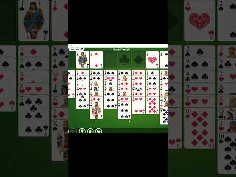 How to play freecell solitaire game no 916383 for beginner #freecell