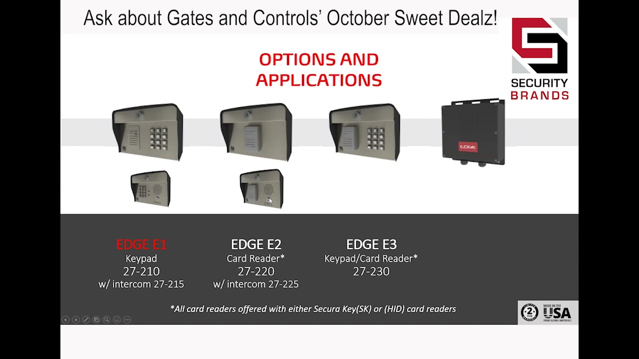 Security Brands and InfinityRFID overview - October 2021 Sweet Dealz