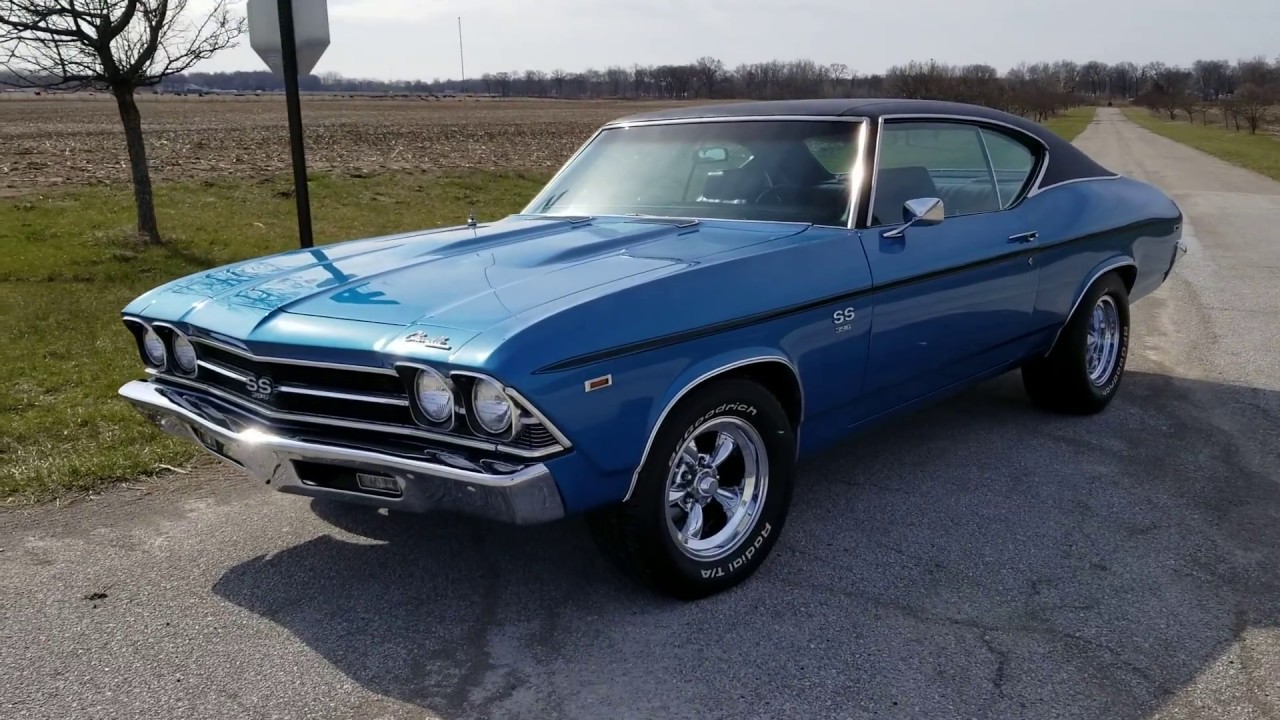 1969 Chevelle SS396 4 spd - Test Drive Video