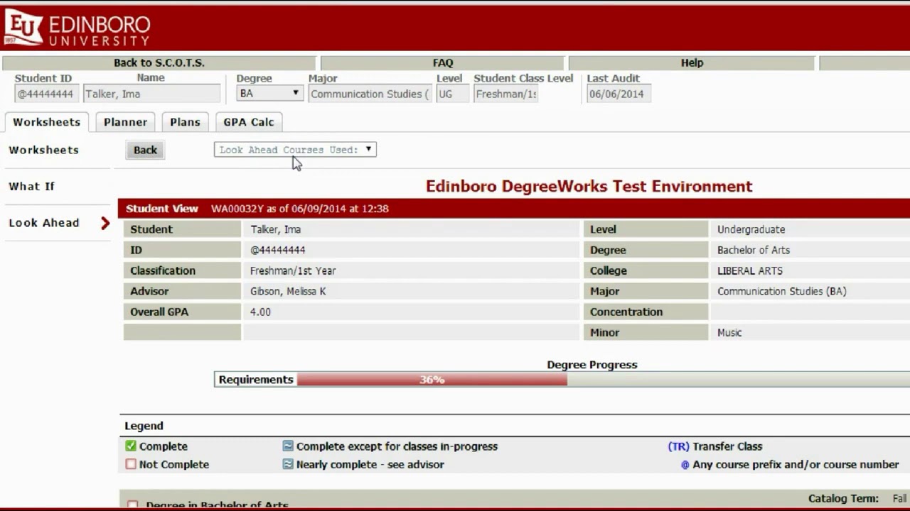Full Length Degreeworks Tutorial