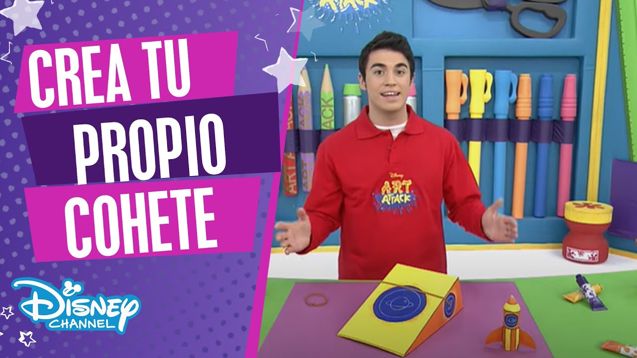 Art Attack: Cohete | Disney Channel Oficial
