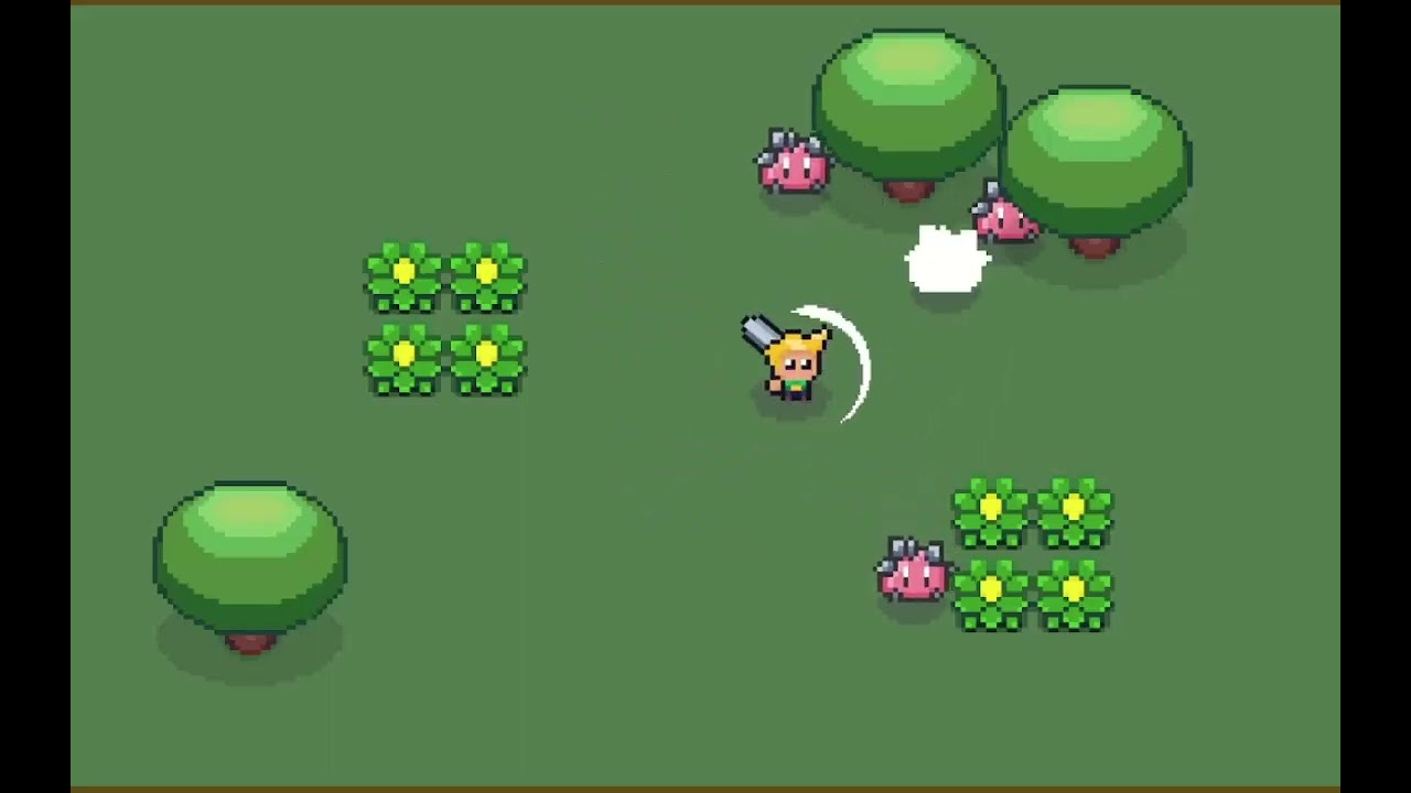 Short Video of Top Down RPG slash and flash - Show - GameDev.tv