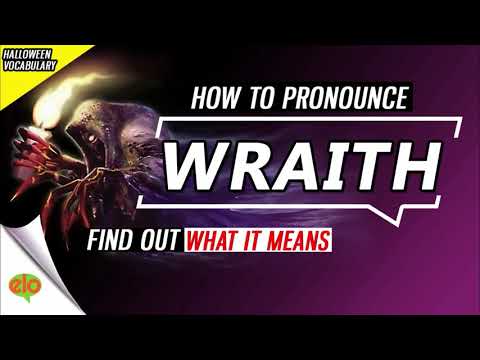 What Is The Meaning of Wraith? | Halloween Vocabulary