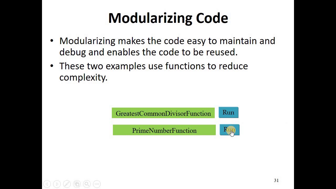 Modularizing C++ Code