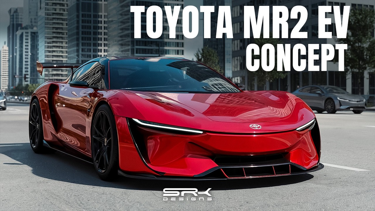 All-New Toyota MR2 Concept From Imagination Land Is Electric, We Sure ...
