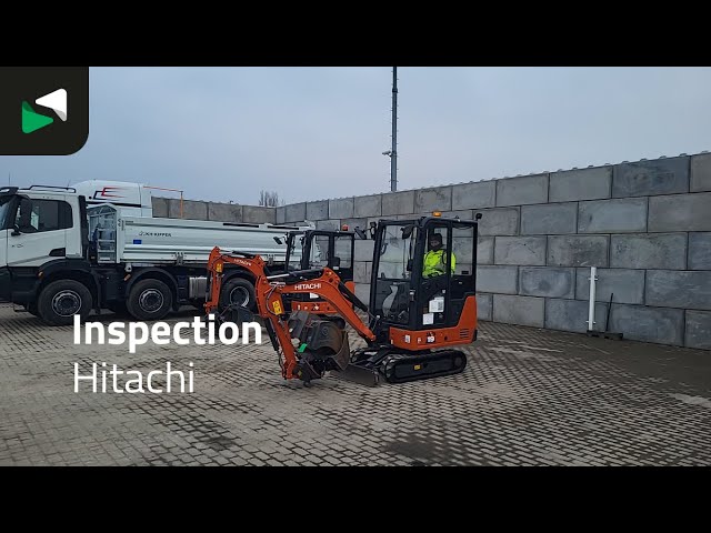 Hitachi ZX19-6 CR Mini excavator