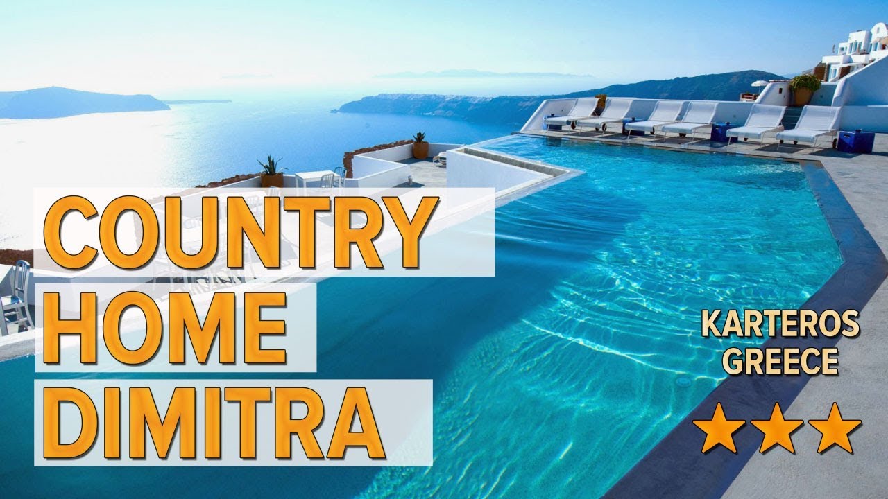 Country Home Dimitra hotel review | Hotels in Karteros | Greek Hotels