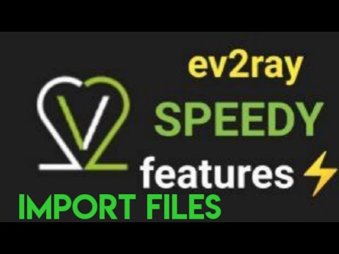 How to import Ev-2ray vpn files for free internet