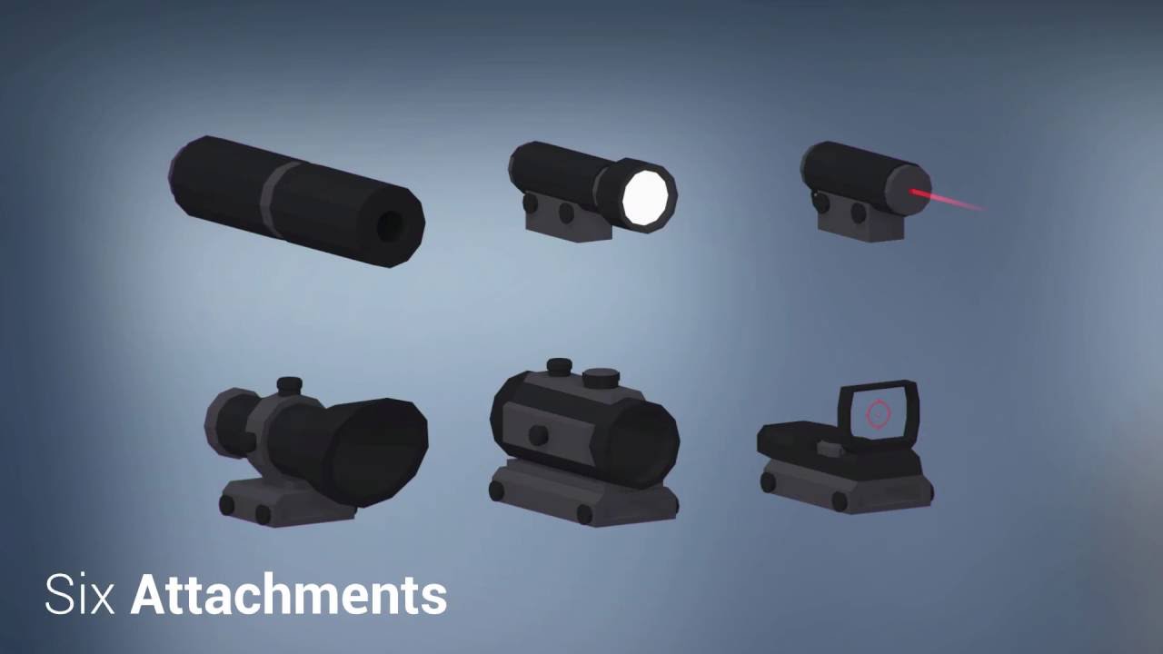 Low Poly Gun Pack | Version 1.2