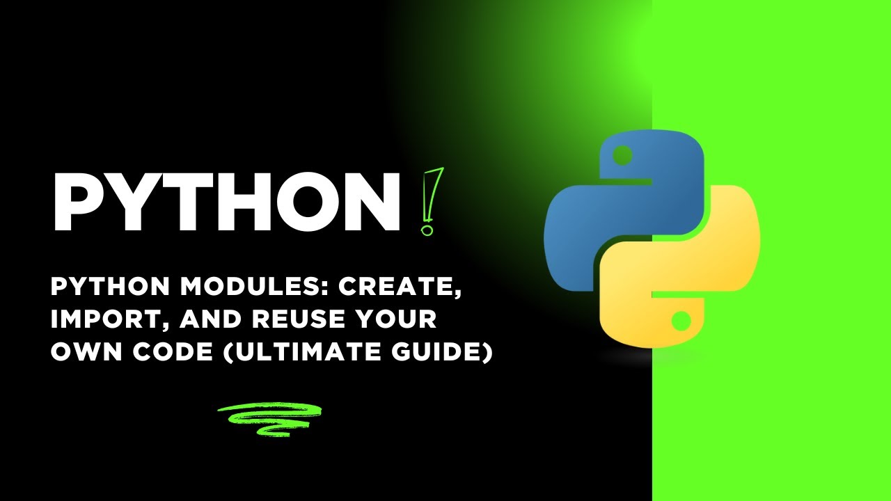Python Modules: Create, Import, and Reuse Your Own Code (Ultimate Guide) 2025 #python #coding