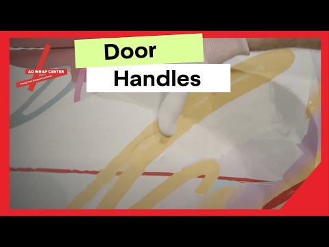 AD Wrap Center (Mactac) How to - JT 10700 XR Door Handles
