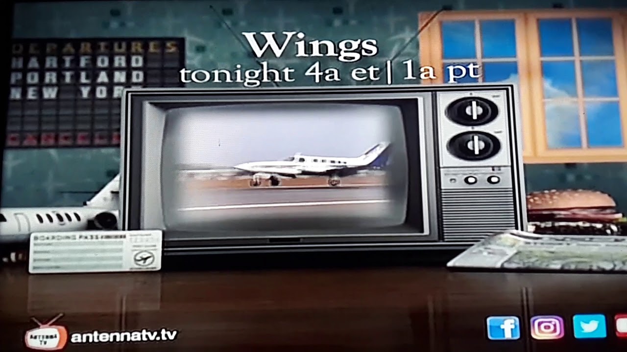 Wings ad on Antenna TV