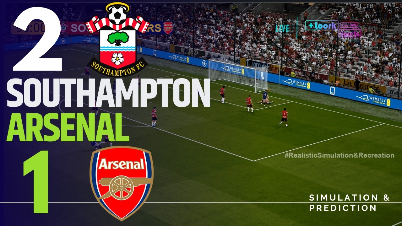 🔴 SOUTHAMPTON VS ARSENAL LIVE ⚽ FA Cup 25-26 Full Match (Simulation)