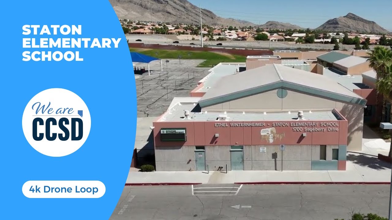 Ethel W. Staton Elementary School - 4k Drone Loop