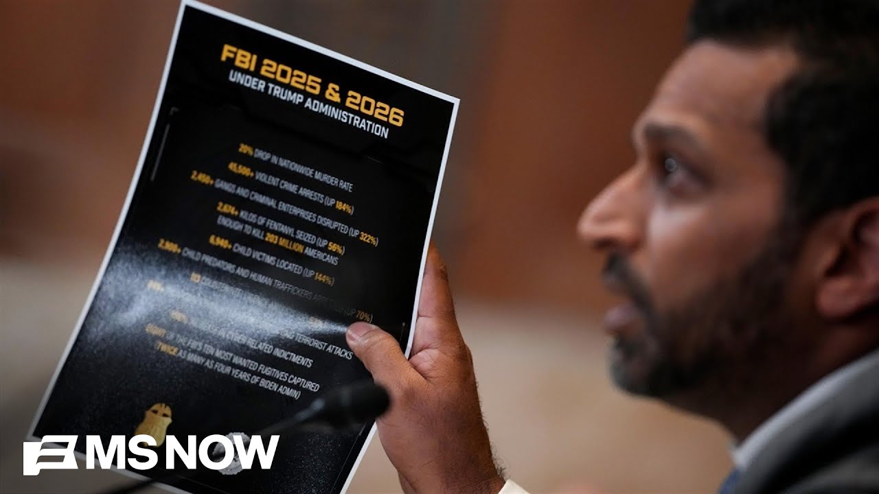 Kash Patel is touting 'basically bogus' statistics about FBI's arrest record