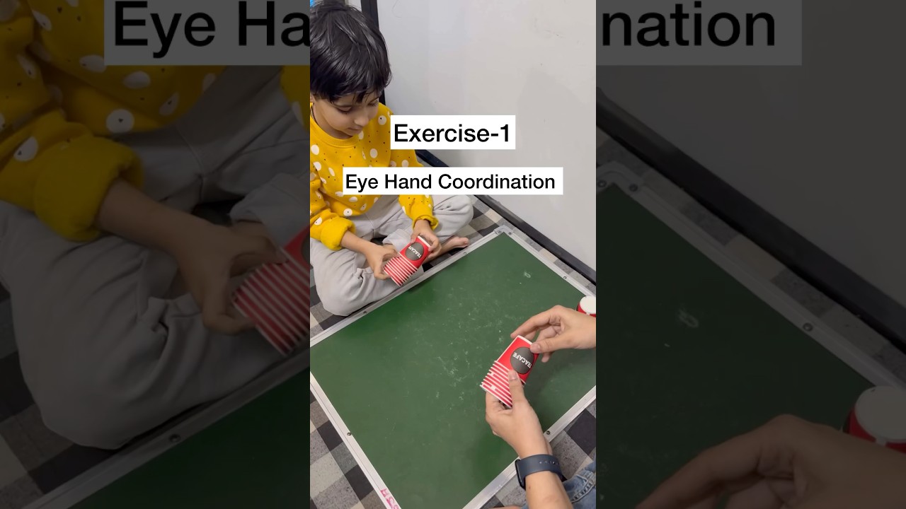 6 Exercises to Improve Attention Span | Eye Hand Coordination | Brain Gym | Left & Right Brain gym