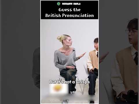 How do you pronunciation this in Britain? (Fries, Crisps, cuts..)