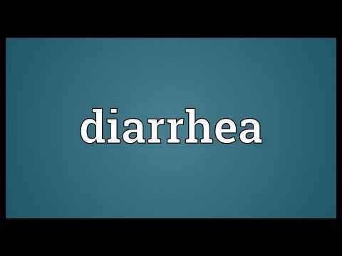 Diarrhea Meaning