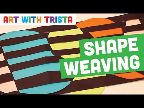 Shape Weaving Art Tutorial - Art With Trista
