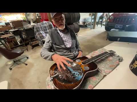 Robert Lawrence Dobro Custom w Case USA | Reverb