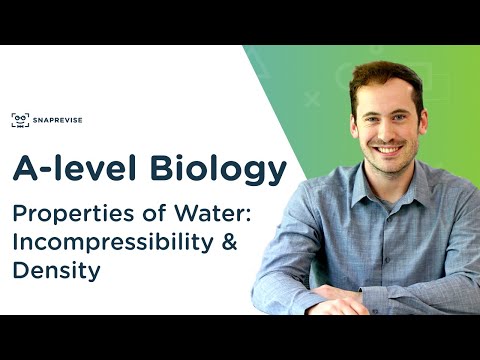 Properties of Water: Incompressibility and Density Video Lecture ...