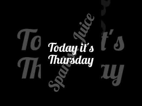 Learn Spanish #Short - Learn To Say Thursday #Shorts