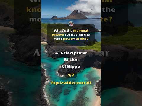 This is for the #animal lovers!๐๐ | Follow for more quizzes like thisโผ๏ธ #mammals #animals #learn