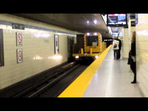 TTC Work Car: RT-29 at Yonge-Bloor Station