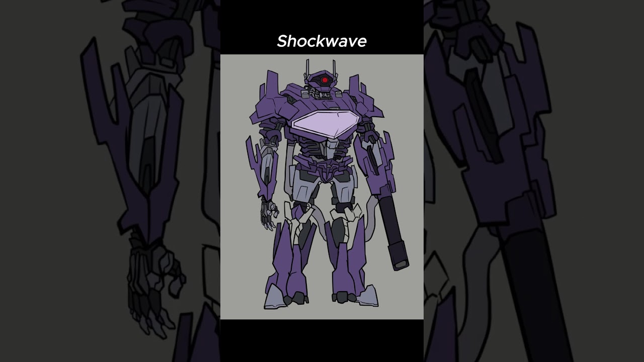 Shockwave redesign.  #Transformers #shockwave