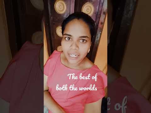 The best of both the worlds idiom meaning in Telugu