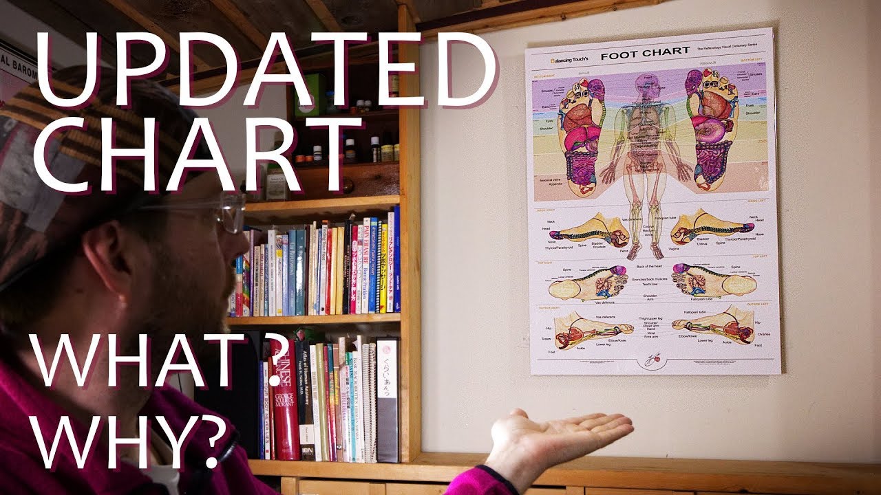 Reflexology Foot Chart - What has been UPDATED?
