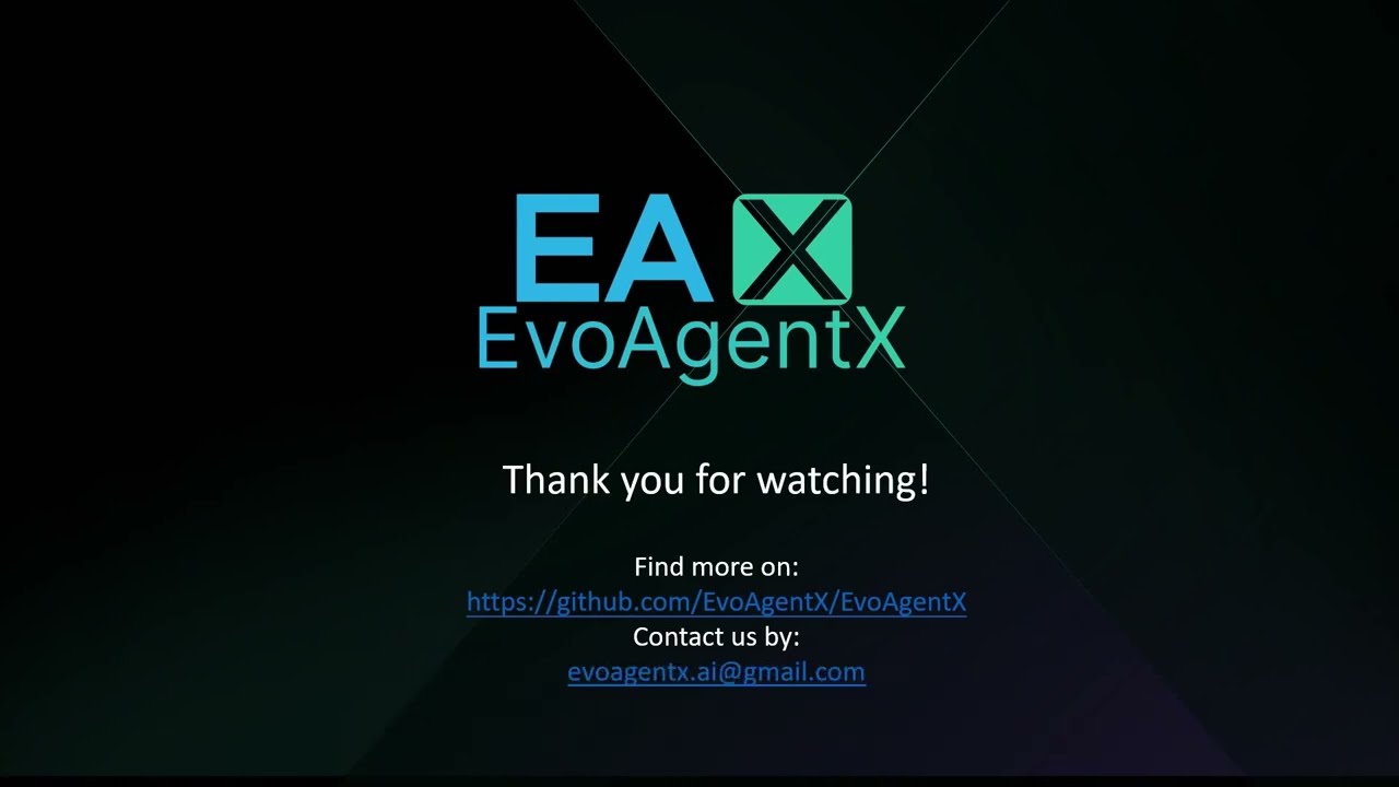 EvoAgentX Workflow Generation Demo