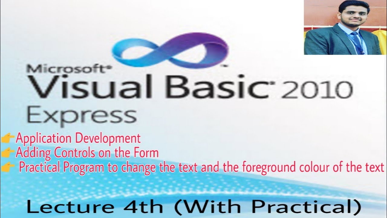 Application Development in Visual Basic, Adding Controls on the Form (Practical in Visual Basic)