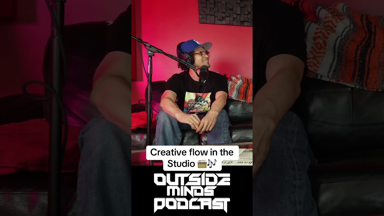 Creative flow in the studio 📻🎶