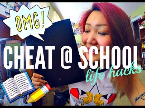 cheating on tests/school/essays | SCHOOL LIFE HACKS