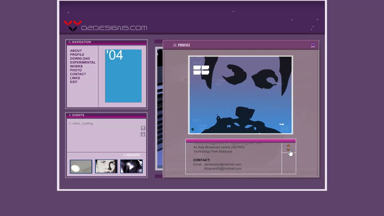 02d flash website in 2002