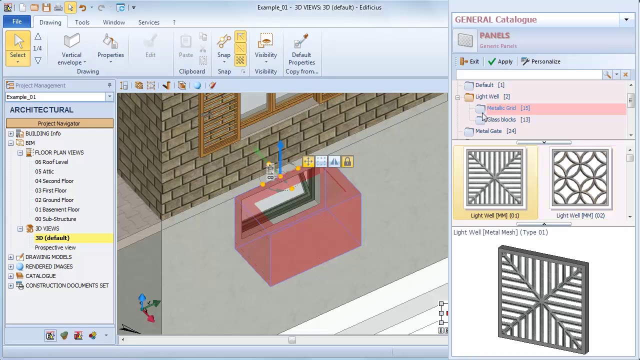 Edificius Tutorial - The Light well Geometry - ACCA software