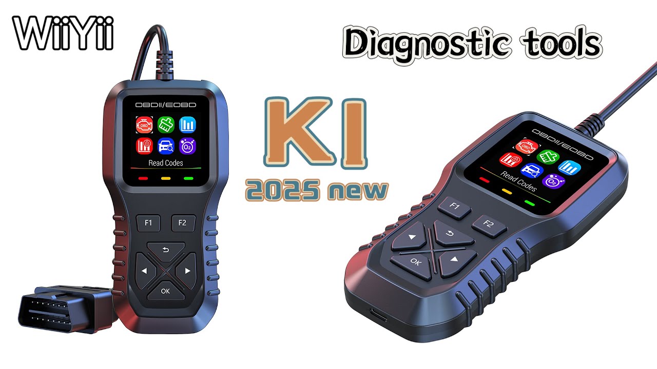 2025 WiiYii OBD II Scanner K1 Car Diagnostic Tool Read and Clear Error Codes car electronics