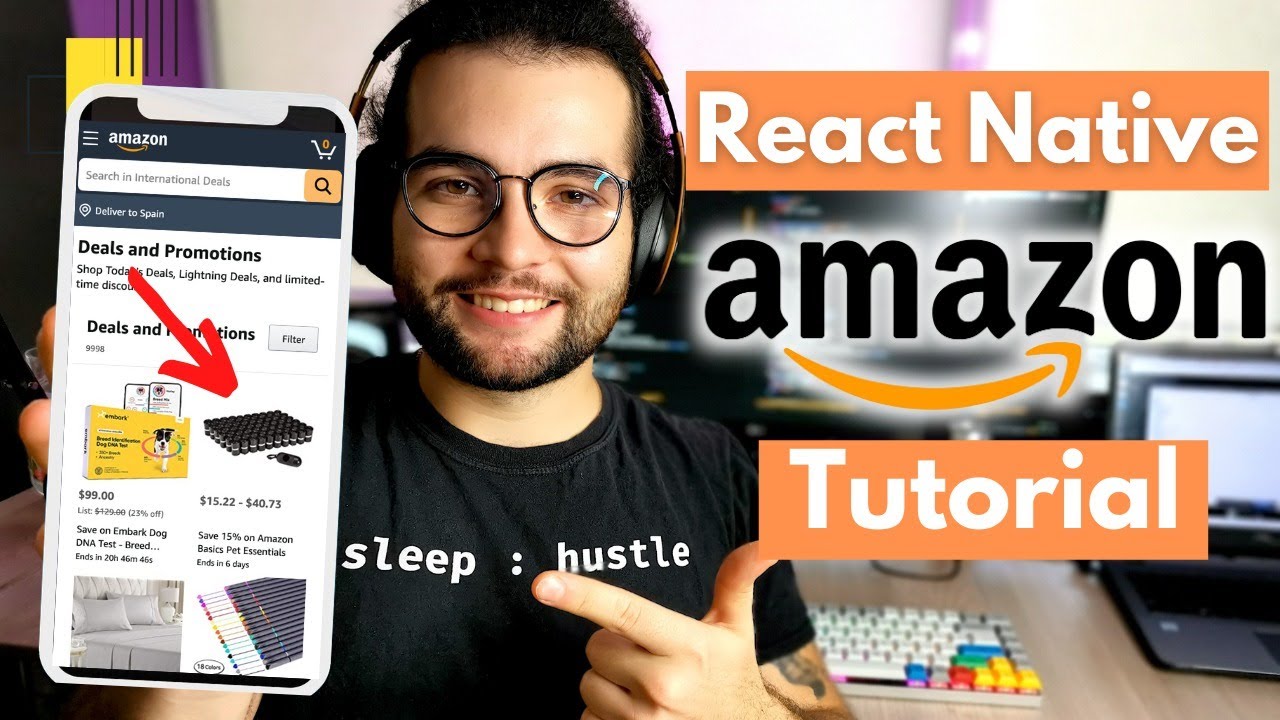 Build an eCommerce App in React Native (Tutorial by ex-Amazon SDE)