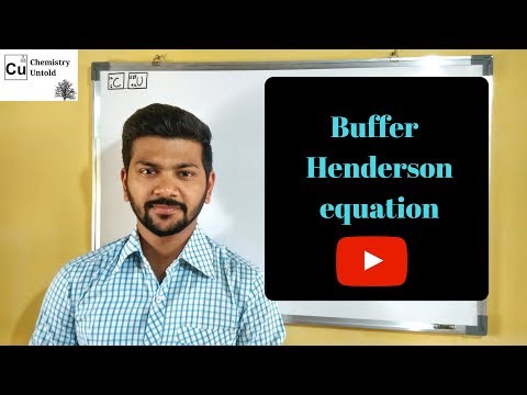 IONIC EQUILIBRIUM --CHEMICAL EQUILIBRIUM -- Buffers -- Henderson Equation Video Lecture - Crash ...