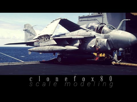 Trumpeter 1 32 A6/E Intruder, part 3, finnished model