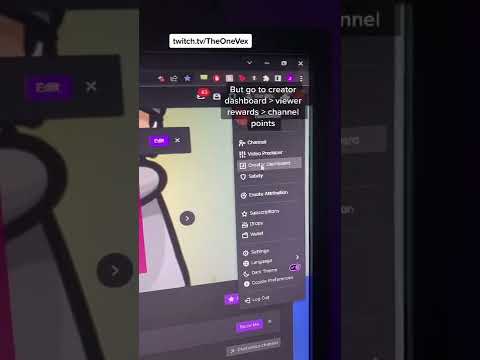 Channel points for any twitch streamer🔥 My twitch: TheOneVex #shorts #fyp #tiktok #tips #twitch