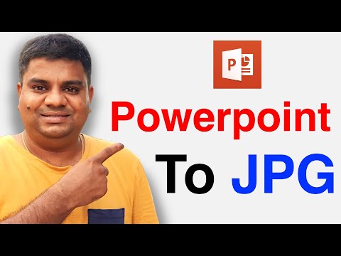 How to Convert PowerPoint to JPEG (JPG)