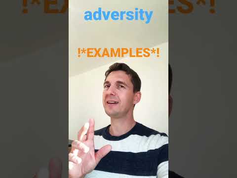 adversity | Vocabulary | Word of the day | #englishvocabulary #ielts #learning #learningenglish