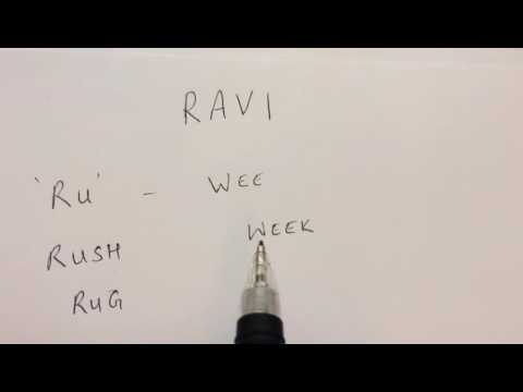 How do you say Ravi ?